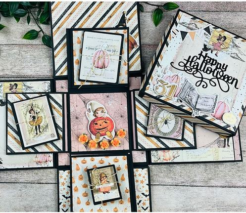 Halloween Explosion Box Video Class | Mysite