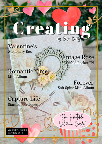 Creating by Rosa Kelly Magazine Vol6 - Issue1 - Valentines 2024 | Mysite