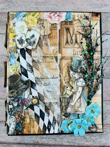 Wonderland Interactive Lapbook Album Video Class | Mysite