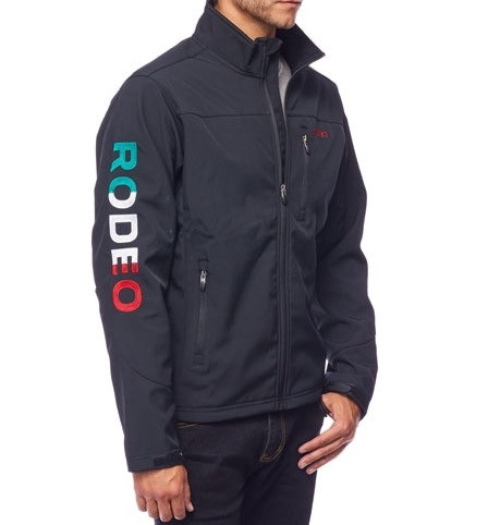 RODEO JACKET MEXICO FLAG BLACK | LUCKY WESTERN WEAR