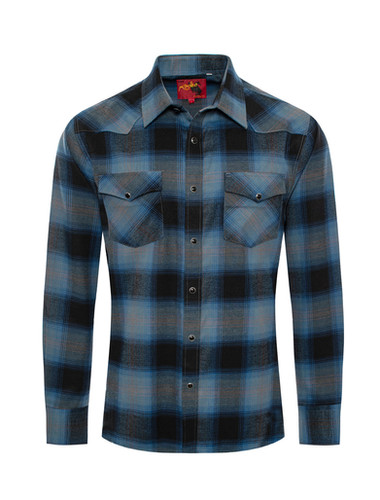 Mens Western Flannel Shirt | LUCKY WESTERN WEAR