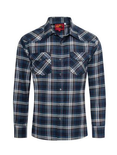 Mens Western Flannel Shirt | LUCKY WESTERN WEAR