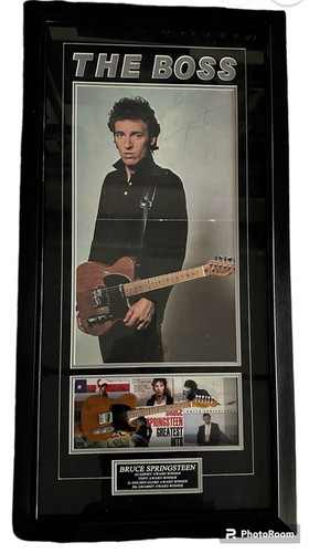 Bruce Springsteen Award Winner Autographed | Gallery at 759 Main