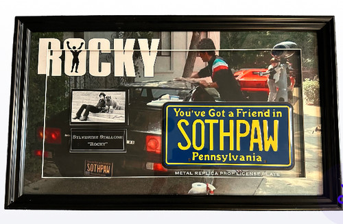 Rocky 3D with license plate (Facsimile) | Gallery at 759 Main