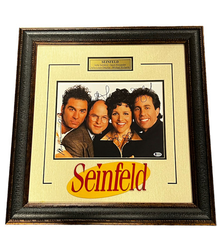 Seinfeld Cast Autographed | Gallery at 759 Main