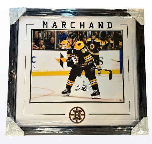 Boston Bruins Brad Marchand signed photo | Gallery at 759 Main