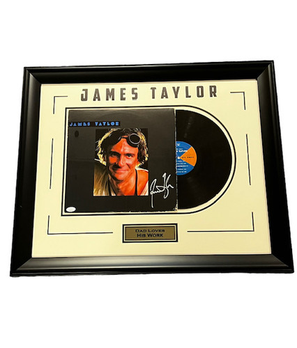 James Taylor Signed Album | Gallery at 759 Main