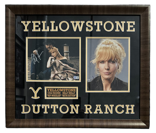 Yellowstone - Cole Hauser & Kelly Reilly Autographed | Gallery at 759 Main