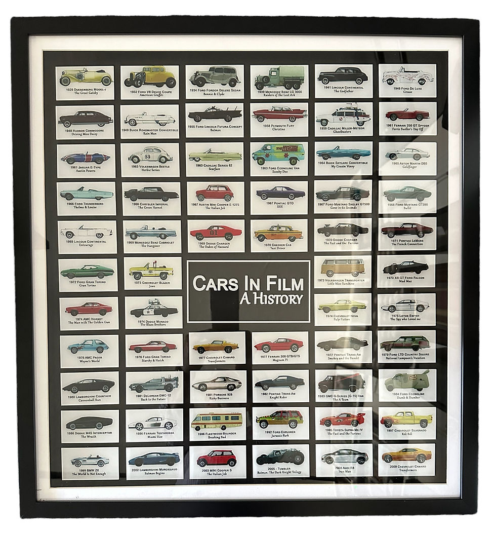 Cars In Film A History | Gallery at 759 Main