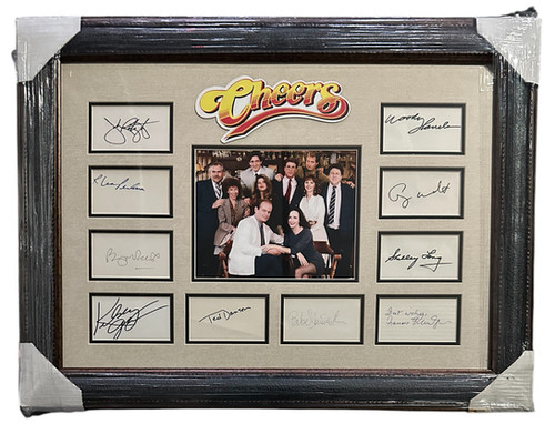 Cheers Cast Signed - 10 Autographed Cuts | Gallery at 759 Main