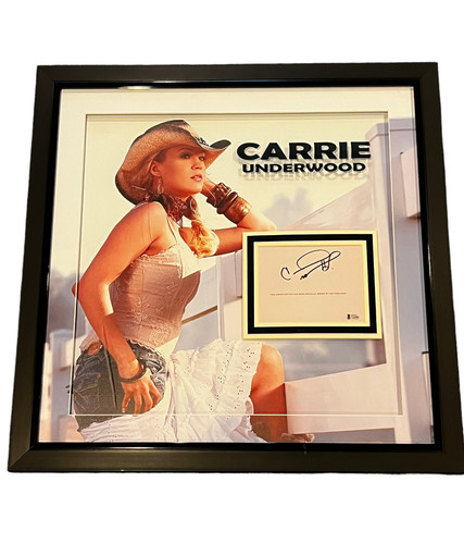Carrie Underwood Autographed | Gallery at 759 Main