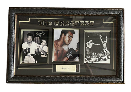 Muhammad Ali/Sonny Liston/Angelo Dundee Autographed | Gallery at 759 Main