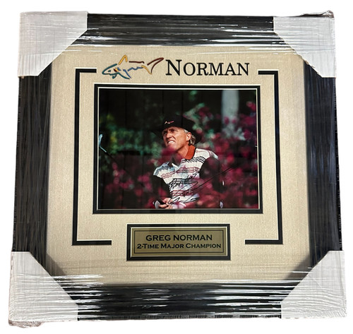 Greg Norman "The Shark" Autographed 8 x 10 | Gallery at 759 Main