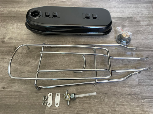 Rear Mount Gas Tank, 2.5L | CaliforniaMotorbikes