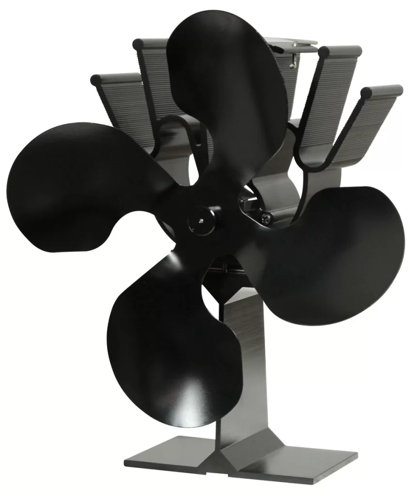 4 Blade Heat Powered Stove Fan | Capybara Mini Stoves