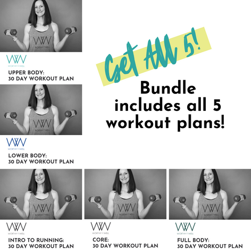 WOW 30 Day Plans Bundle | Worthy of Well