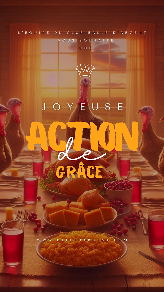Joyeuse action de Grâce