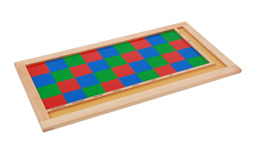 צ'קרד בורד Checker Board | Gecko Montessori IL