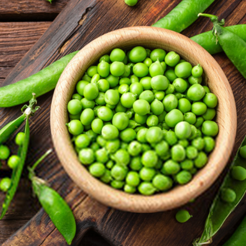 Freeze-Dried Organic Peas | Back Forty Farms