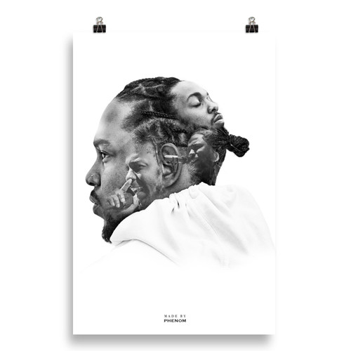 Kendrick Lamar Poster | Phenom Designs