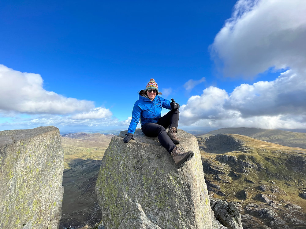 Tryfan with Adam and Eve