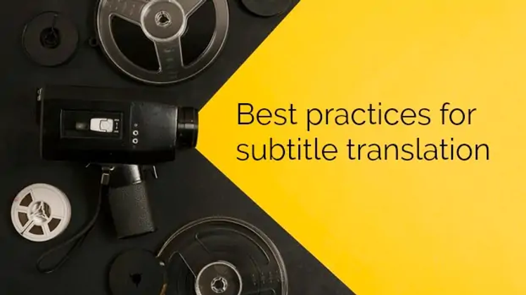 Subtitle Translation | My Site