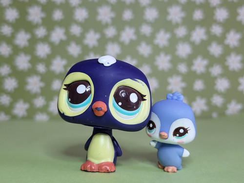 LPS Oiseau Pingouin #2495 #2496 | MyushoppyLPS