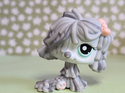 LPS Komondor Dog #1458 | MyushoppyLPS