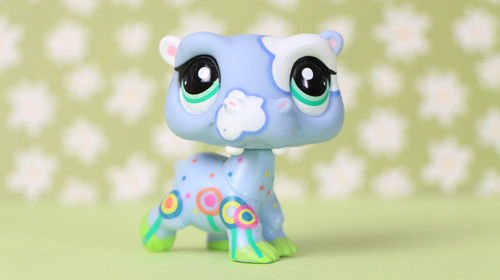 LPS Hippo #1850 (Postcard) | MyushoppyLPS