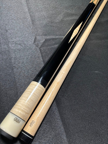 60 Inch Wrapless 5 Point Giuli Custom Pool Cue, 3/8 x 10 pin, 1 shaft ...