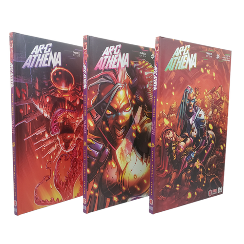 ARC ATHENA 03 - All Three Covers Collection | Iconic Comics