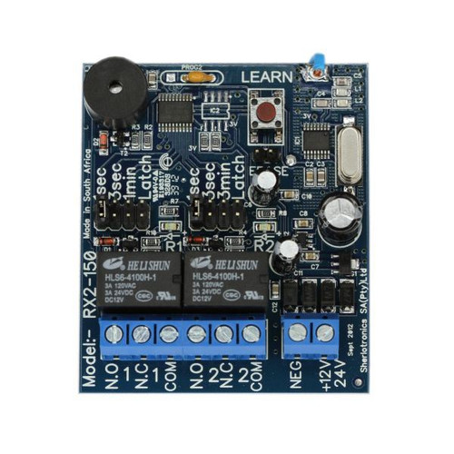 Sherlo 2 Channel Remote Receiver 150m | prosafesecurity