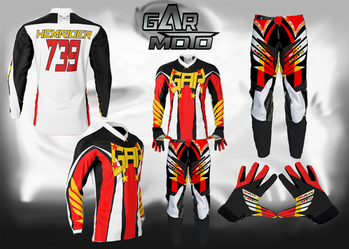 90s Factory Red | GAR Moto Line