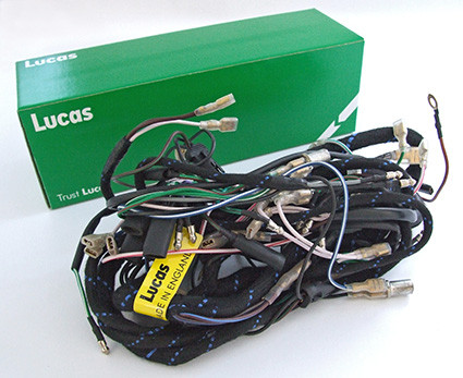 BSA A50 / A65 Lucas Wiring Loom: LU54939347 / LU54934952. 19221 ...