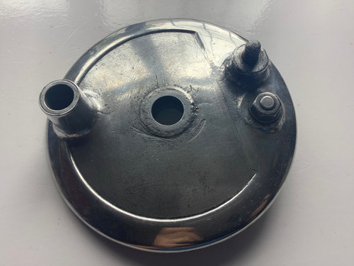 Used BSA B40 & C15 Rear Brake Anchor Plate. 40-6025 | Motorcycles & Spares
