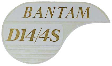Pair Left & Right BSA Bantam D14/4 Dry-Fix Decals. 49320 / 49380 ...