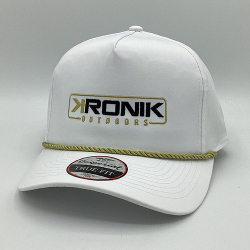 White Black/Gold Stitch | Kronik Outdoors