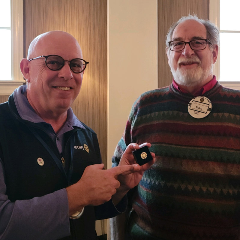 Don Lockard - Paul Harris Fellow