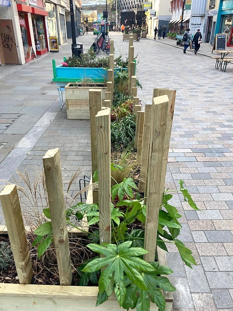 Lower Marsh Waterloo planters | Father Nature | Lambeth, London