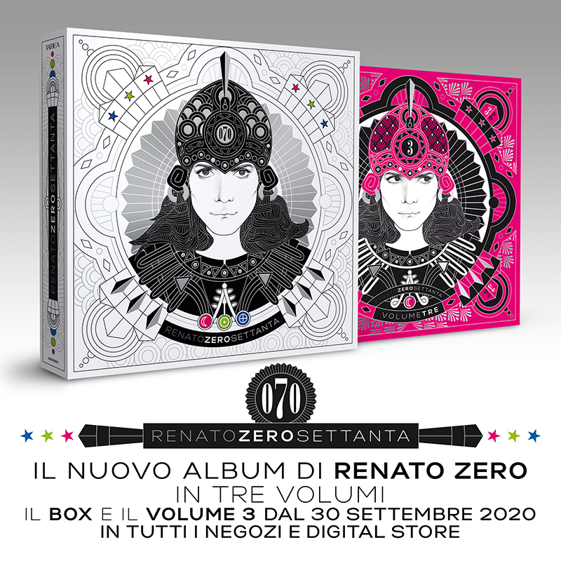Renato Zero, tre album in tre mesi per festeggiare i 70 anni: "Questa è ...
