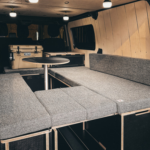SWB FORD TRANSIT CUSTOM MK1 FULL BUILD | The Ply Guys