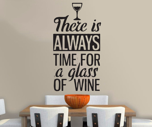 Vinil time for a glass of wine | Wonder Walls