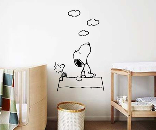 Vinil Snoopy en el techo | Wonder Walls