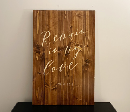 Custom Bible Verse Sign | Wildflower Creative