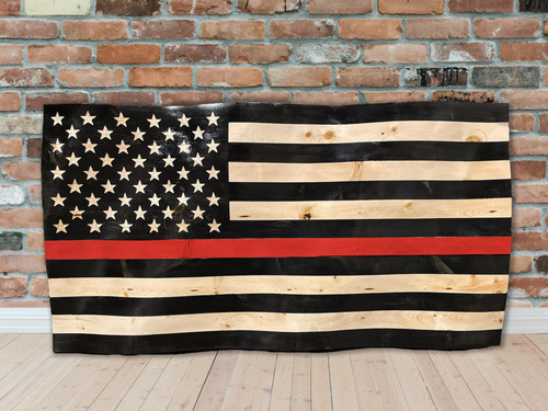 Waving First Responder Flag | Wildflower Creative
