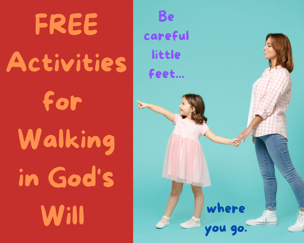 Teach Your Children to Walk in Obedience | FREE Kid's Bible Lessons