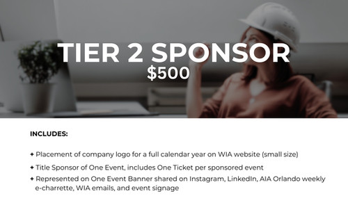 Tier 2 Sponsor | AIA Orlando