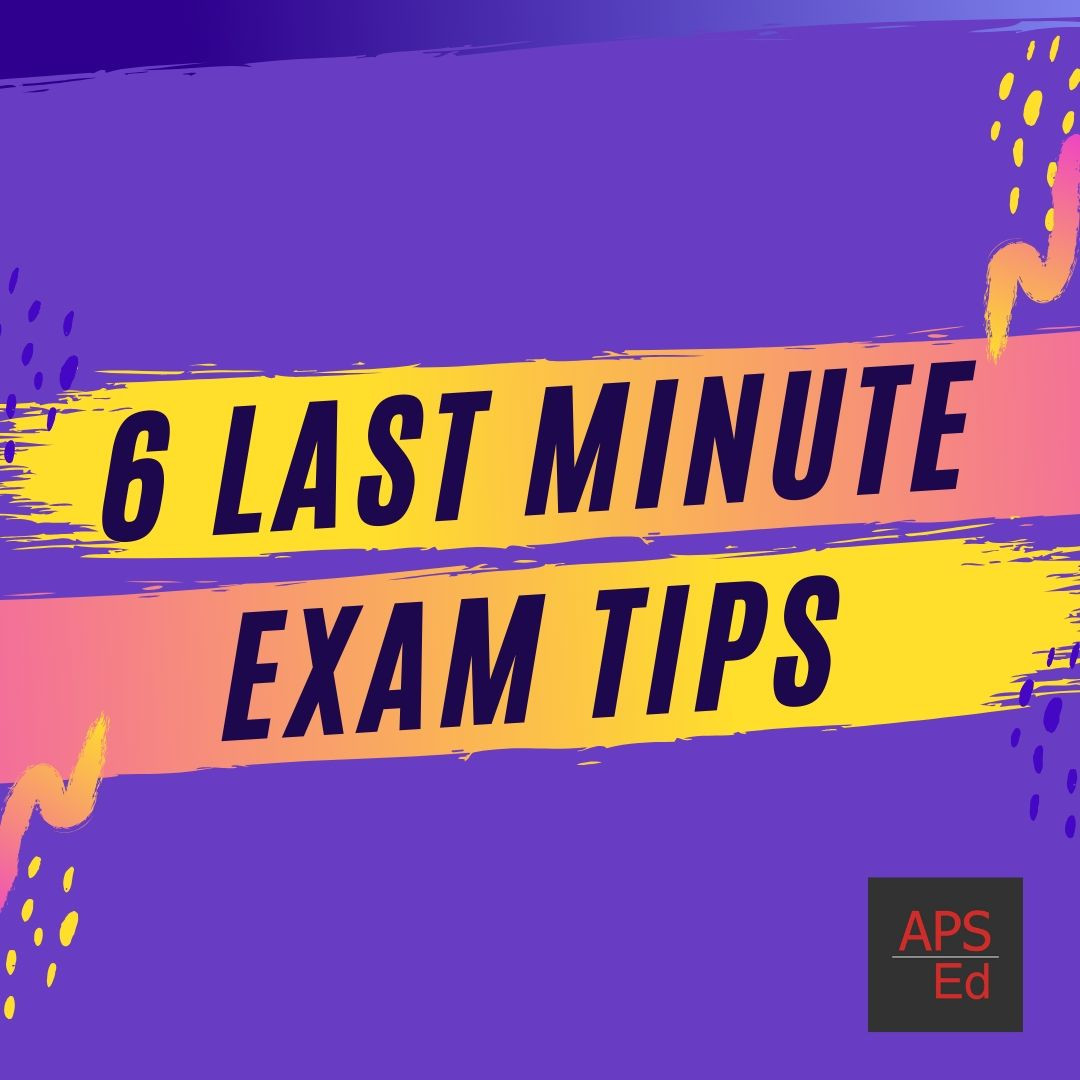 6 Last Minute Exam Tips before GATE/ESE