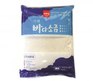 WANG Korean Natural Sea Salt Coarse 10 Lb | kfoodsonline