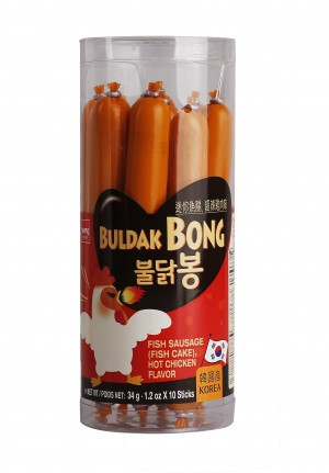 WANG Fish Cake Sausage Hot Chicken 10x1.2 oz | kfoodsonline